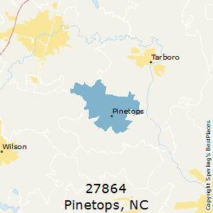 Pinetops (zip 27864), NC