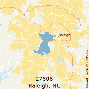 Raleigh (zip 27606), NC