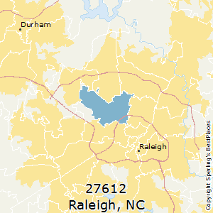 Raleigh (zip 27612), NC
