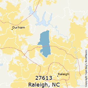 Raleigh (zip 27613), NC