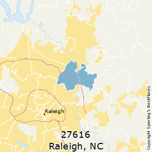 Raleigh Nc Zip Code Map - Map