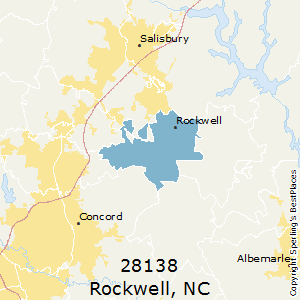 Salisbury Nc Zip Code Map