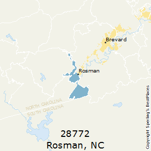 Rosman (zip 28772), NC