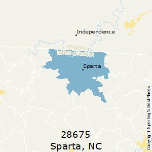 Sparta (zip 28675), NC