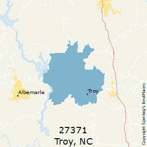 Troy (zip 27371), NC