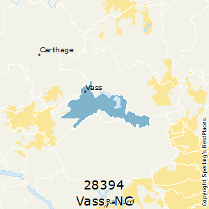 Vass (zip 28394), NC