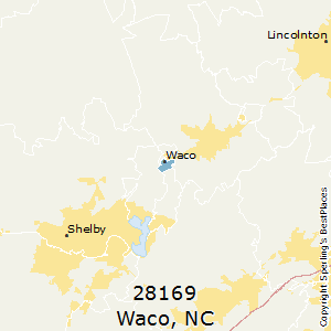 Waco (zip 28169), NC