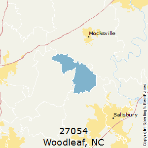 Woodleaf (zip 27054), NC