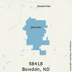 Bowdon (zip 58418), ND