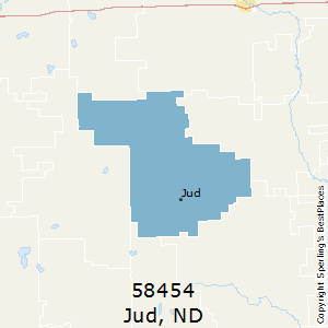 Jud (zip 58454), ND