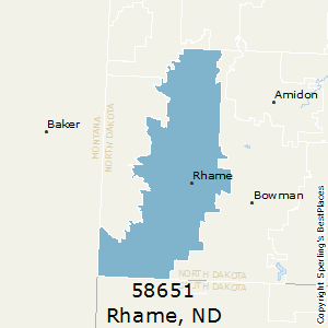 Rhame (zip 58651), ND