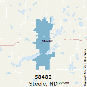 Steele (zip 58482), ND