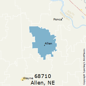 Allen (zip 68710), NE