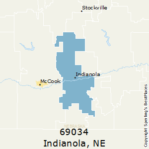 Indianola (zip 69034), NE