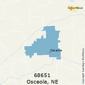 Osceola County Zip Code Map - Map