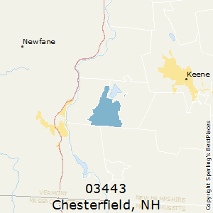 Chesterfield (zip 03443), NH