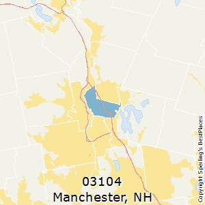 Manchester (zip 03104), NH