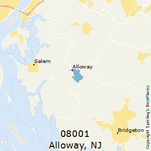 Alloway (zip 08001), NJ