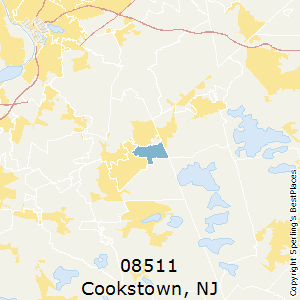 Cookstown (zip 08511), NJ