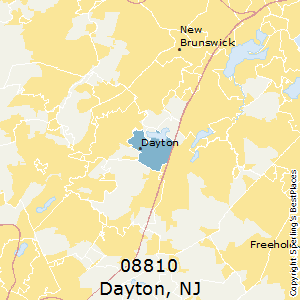 Dayton (zip 08810), NJ