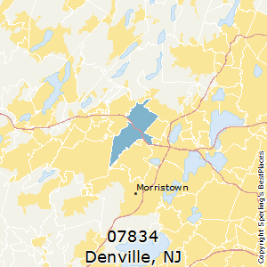 Denville (zip 07834), NJ