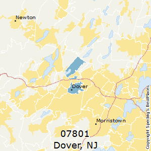 Dover (zip 07801), NJ