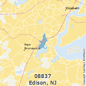 Edison (zip 08837), NJ