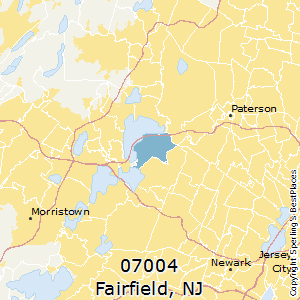 Fairfield (zip 07004), NJ