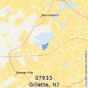 Gillette (zip 07933), NJ