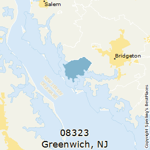 Greenwich (zip 08323), NJ