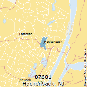 Hackensack (zip 07601), NJ