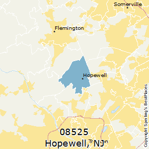 Hopewell (zip 08525), NJ