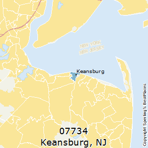 Keansburg (zip 07734), NJ