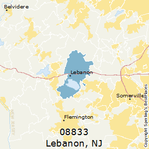Lebanon (zip 08833), NJ