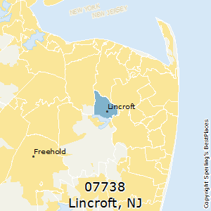 Lincroft (zip 07738), NJ