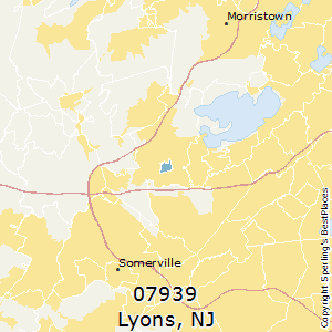 Lyons (zip 07939), NJ