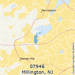 Millington (zip 07946), NJ
