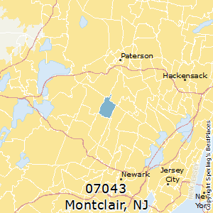 81 Wildwood Ave Montclair Zip Code Map - Map
