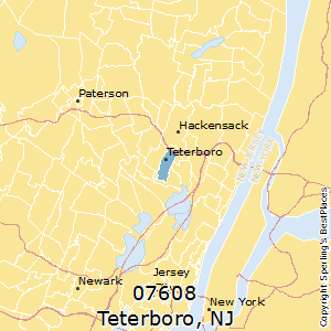 Teterboro (zip 07608), NJ