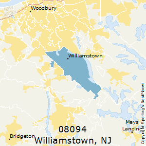 Williamstown (zip 08094), NJ