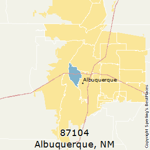 Albuquerque Zip Code Map - United States Map