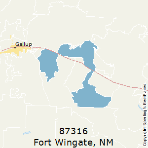 Fort Wingate New Mexico Map - United States Map
