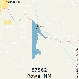 Rowe (zip 87562), NM