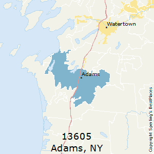 Adams (zip 13605), NY