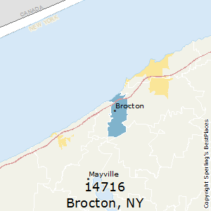 Brocton (zip 14716), NY