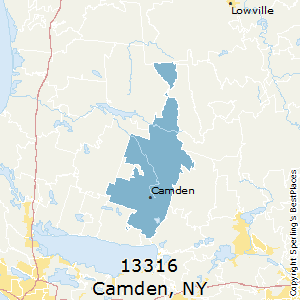 Camden (zip 13316), NY