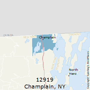 Champlain (zip 12919), NY