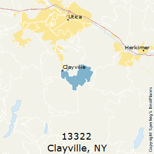 Clayville (zip 13322), NY