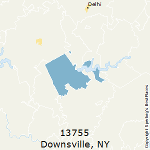 Downsville (zip 13755), NY
