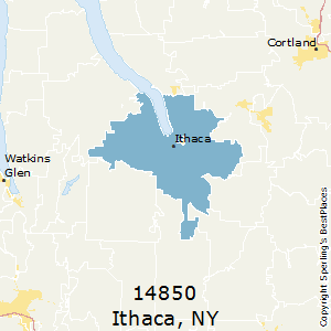 Ithaca (zip 14850), NY